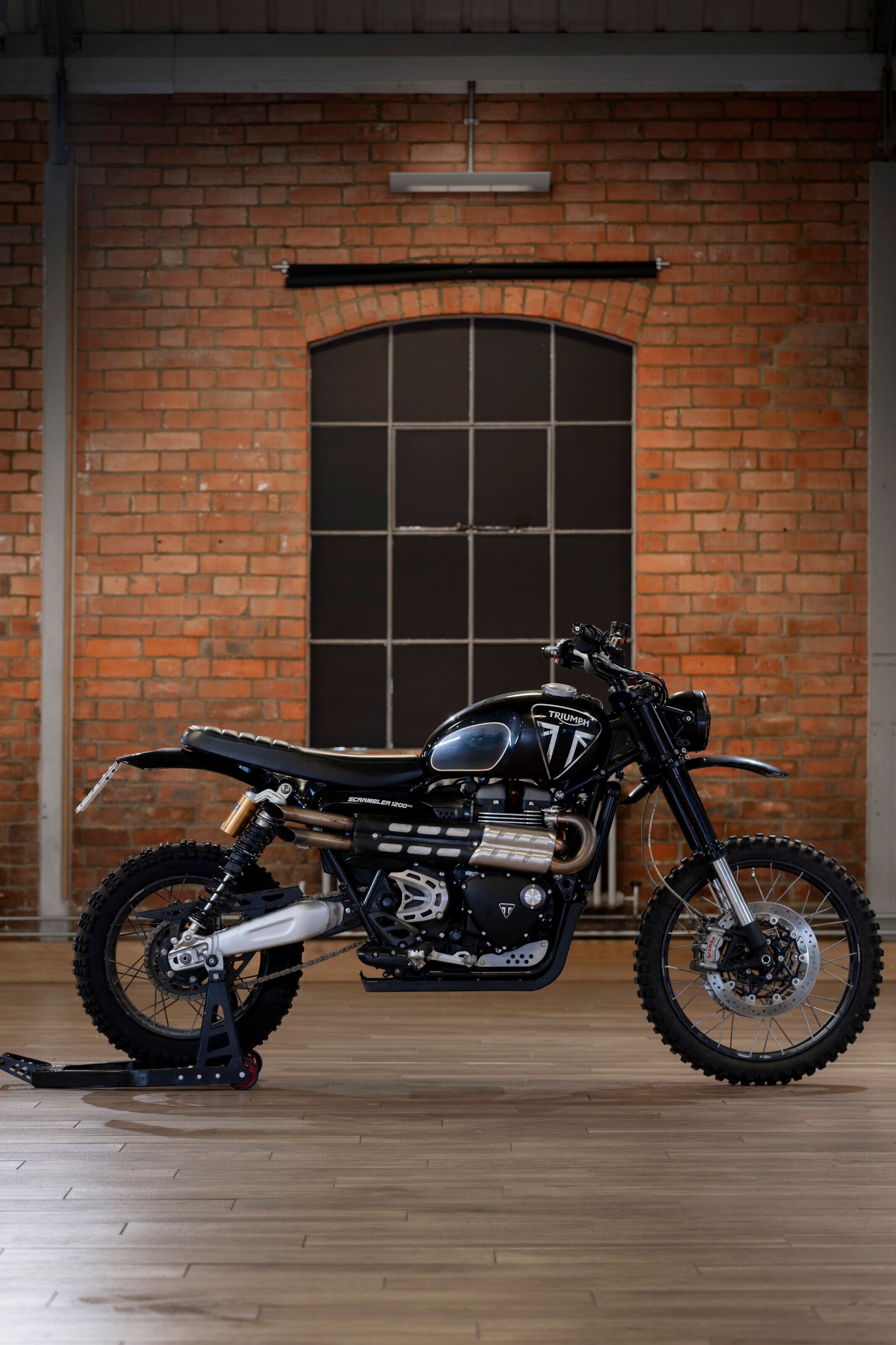 This Triumph Scrambler 1200 XE Was Ridden by James Bond 007!