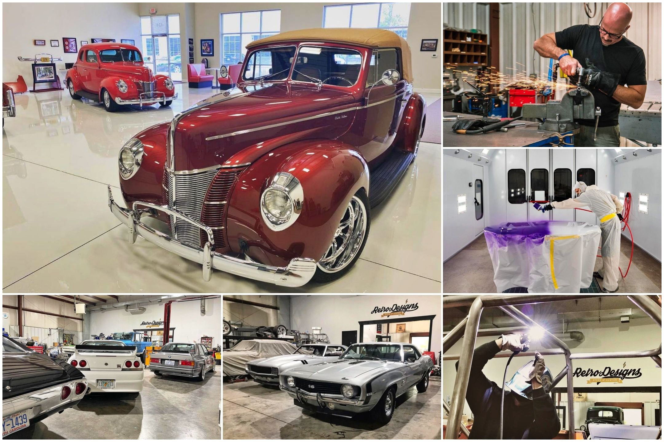 Exclusive: A Peek Inside Retro Designs Speed And Custom, North Carolina