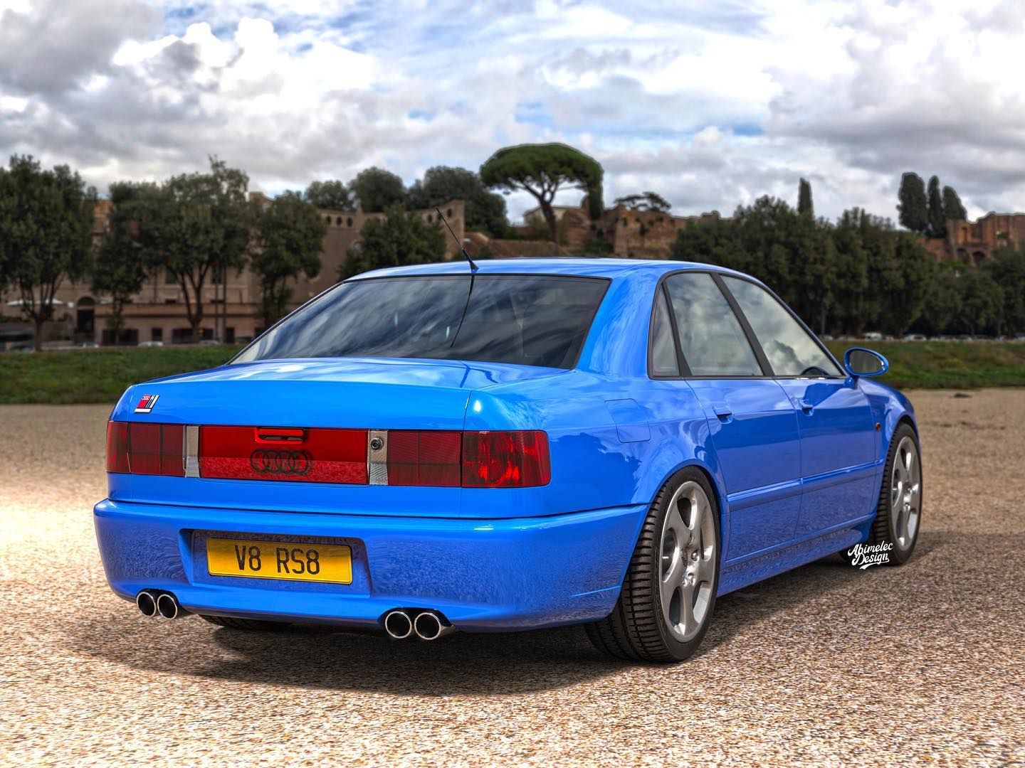 Here's The 90s-Era Audi RS8 That The World Deserved