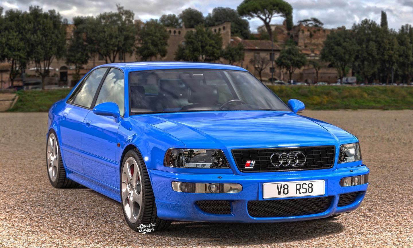 Here's The 90s-Era Audi RS8 That The World Deserved