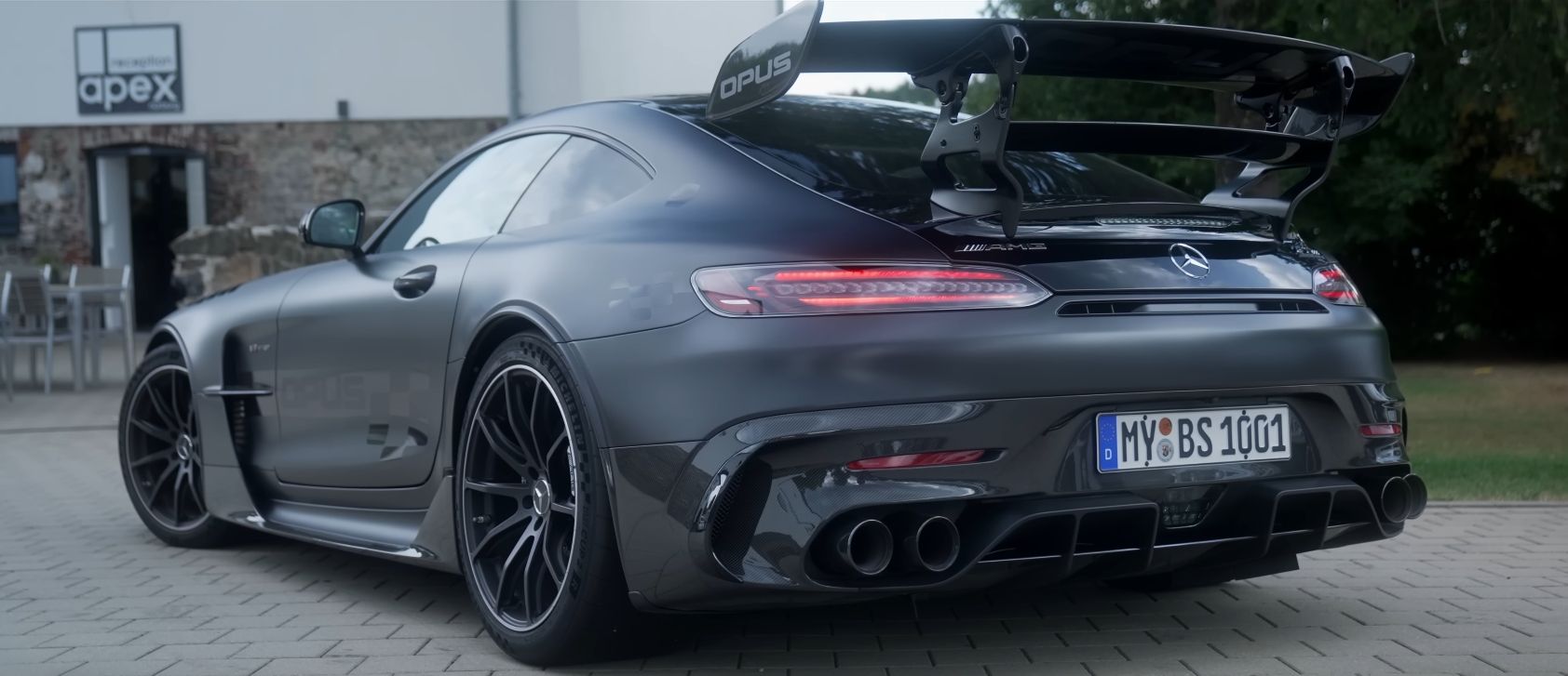 This 880HP AMG GT Black Series is Scary Fast on the Nürburgring