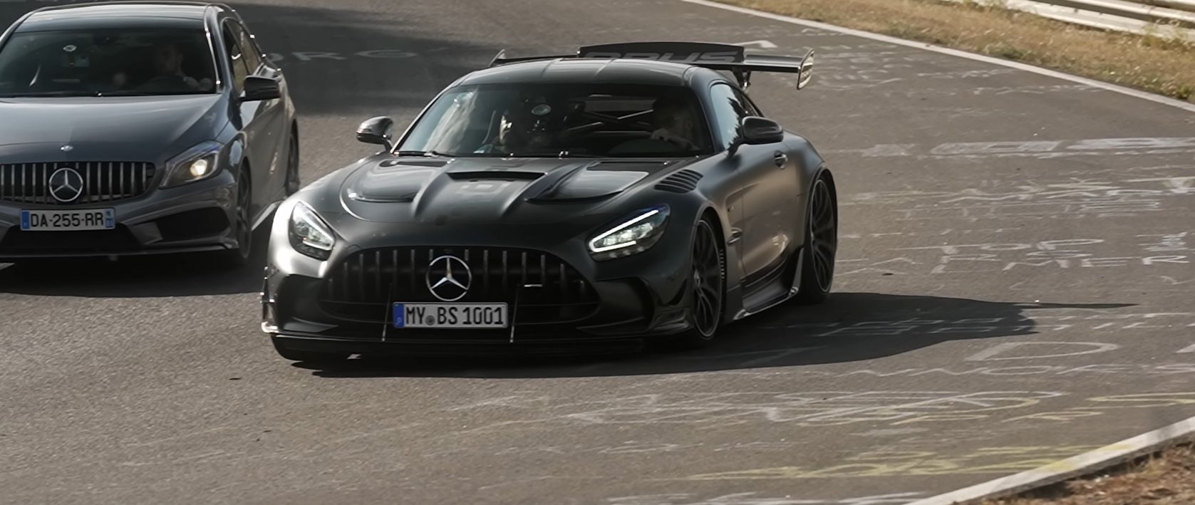 This 880HP AMG GT Black Series is Scary Fast on the Nürburgring