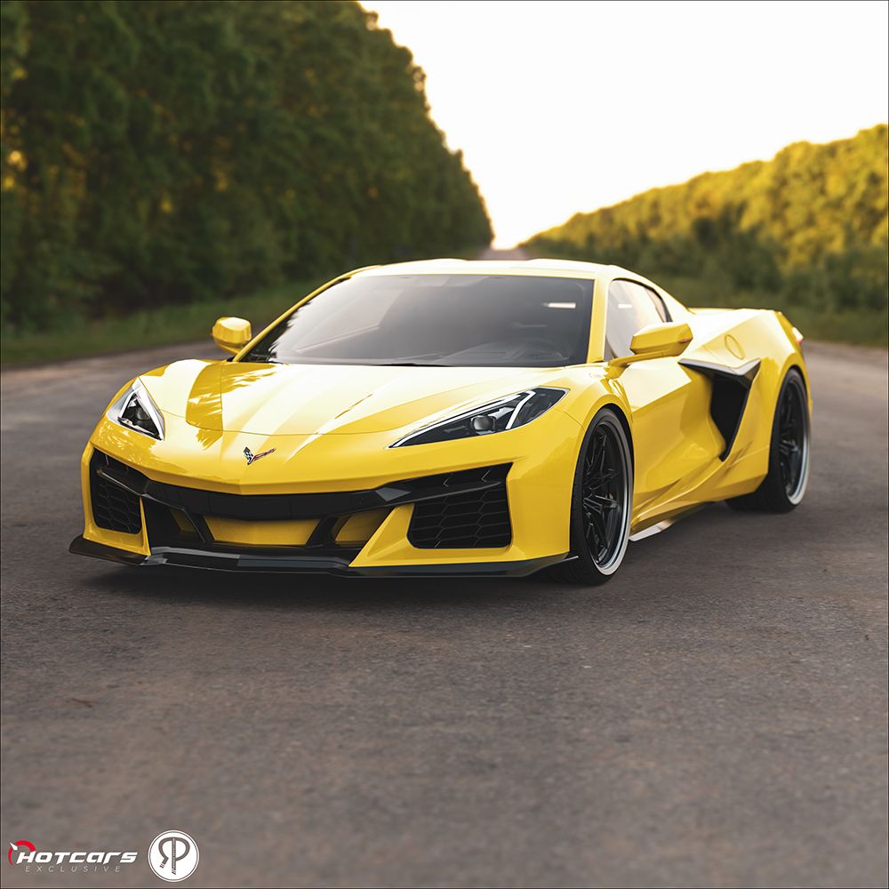 Rendering: This C8 Corvette E-Ray Electrifies the Winds of Change