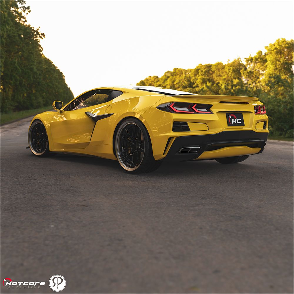 Rendering: This C8 Corvette E-Ray Electrifies the Winds of Change