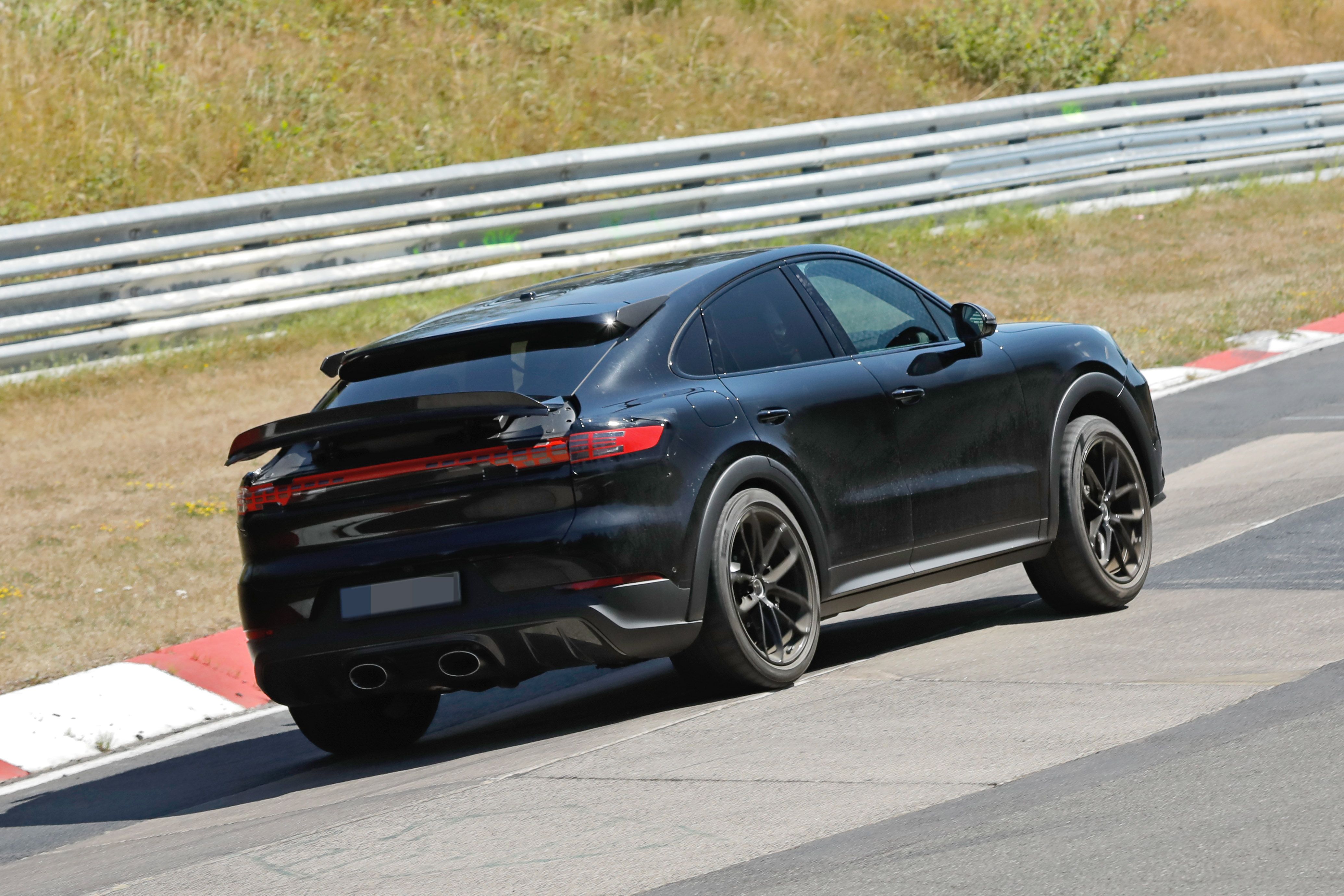 Spy Shots: An Early Look at the 2023 Porsche Cayenne Coupe GTS