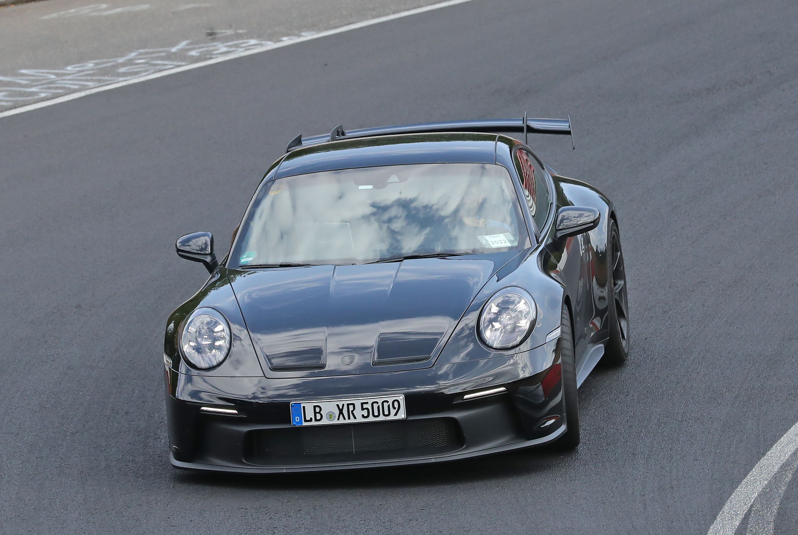 Spy Shots: An Early Look at the 992.2 Porsche 911 GT3