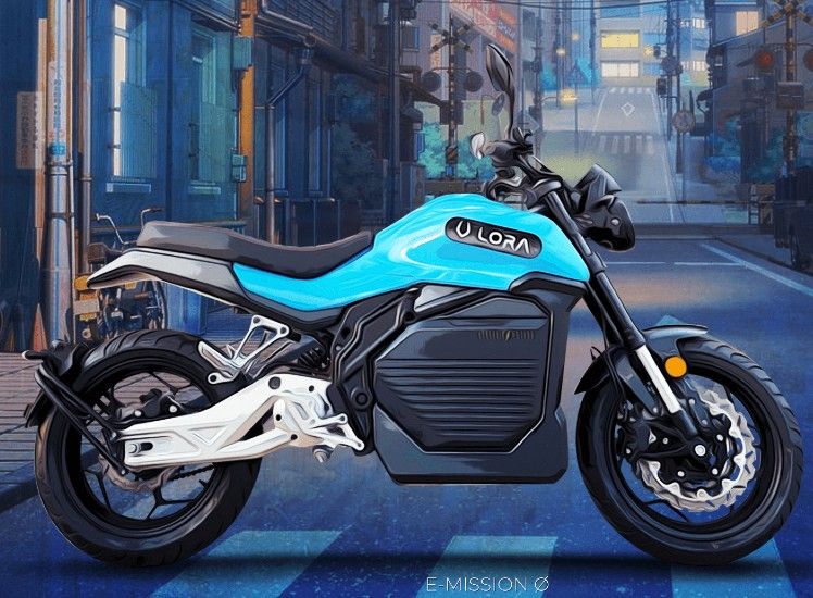 You've Never Seen An Electric Motorcycle Like The Urbet Lora