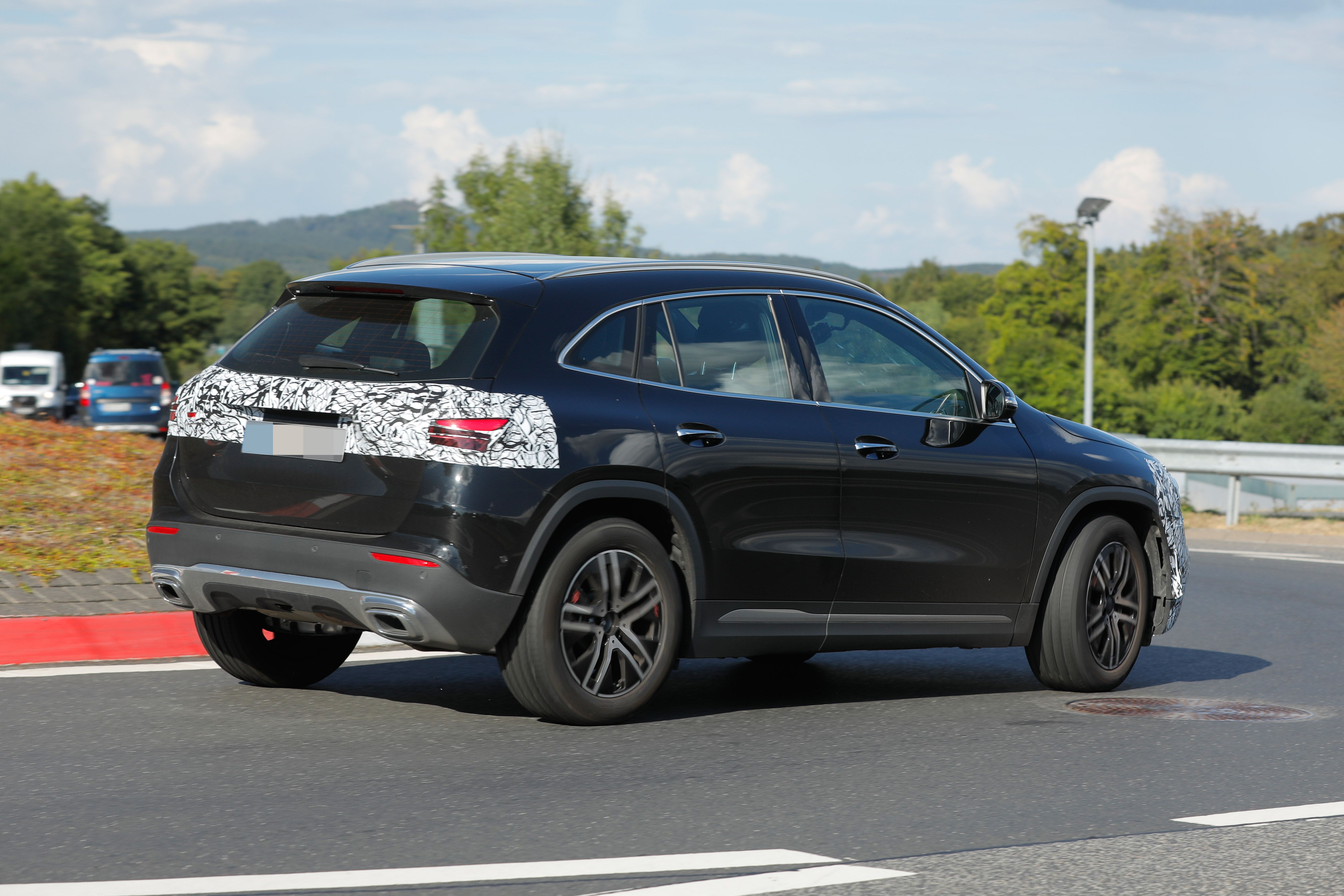 Spy Shots: An Early Look at the 2024 Mercedes GLA