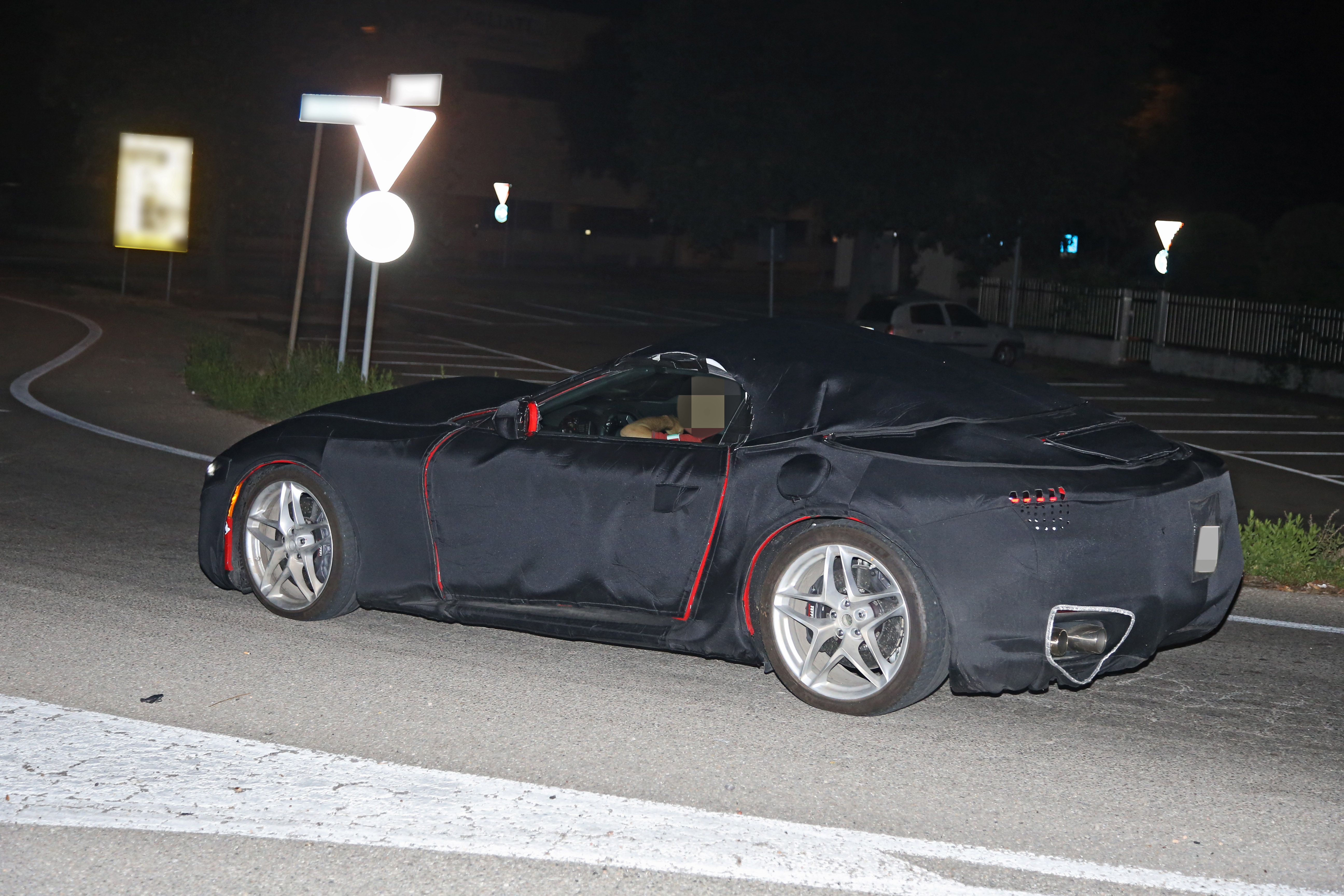 Spy Shots: An Early Look at the 2023 Ferrari Roma Spider