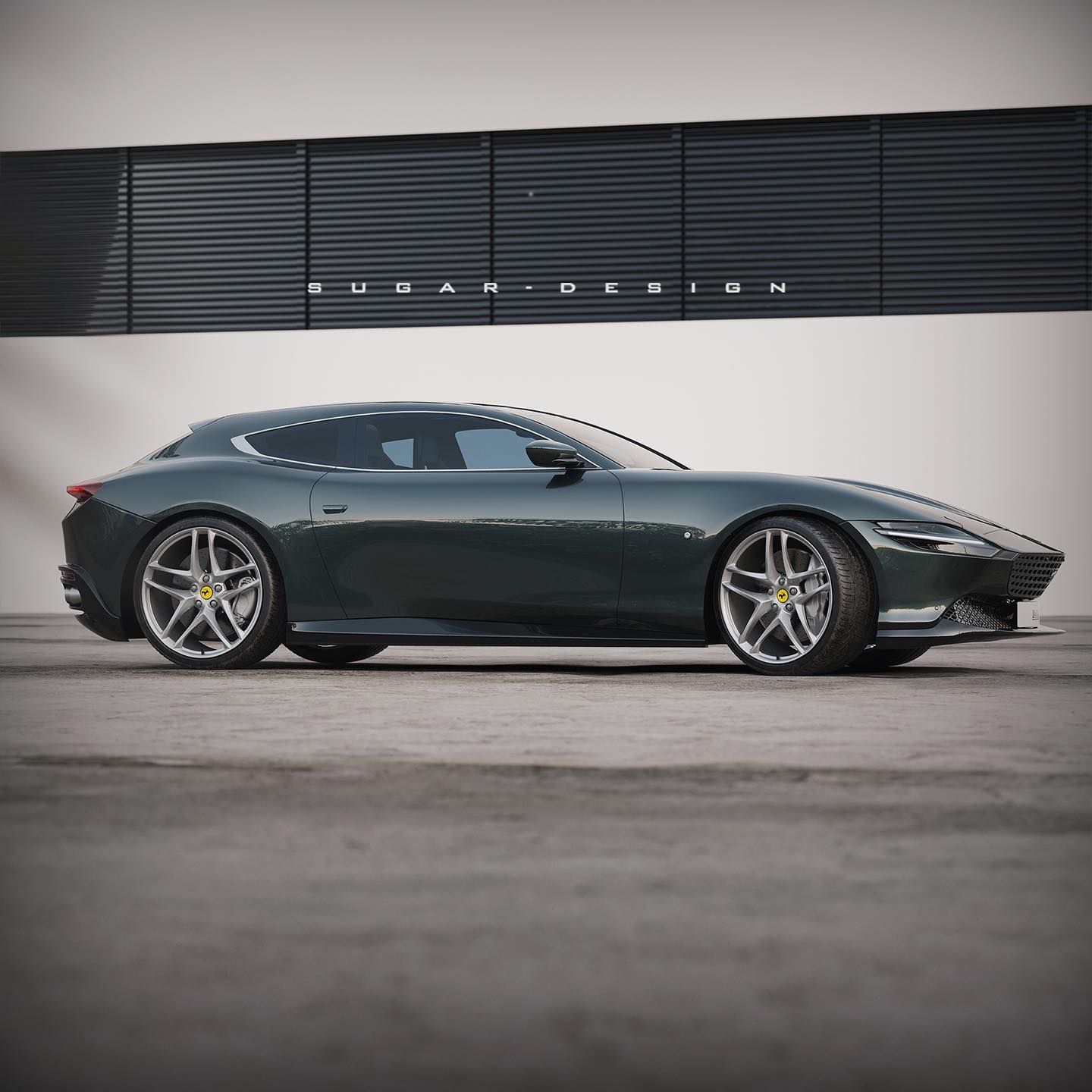 This Ferrari Roma Shooting Brake is Clearly Better than the Upcoming ...