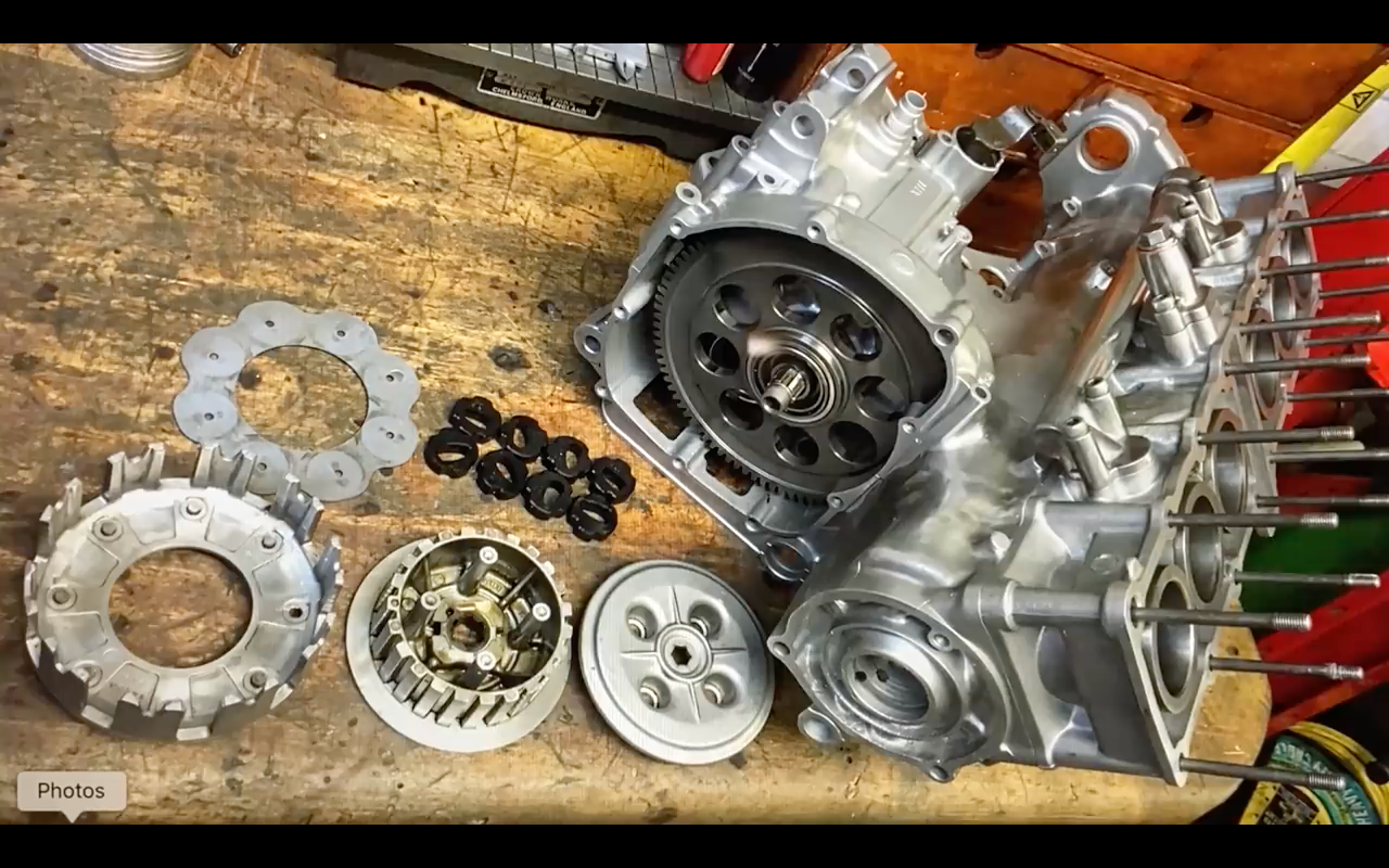 English Engineer Builds Famous Six Cylinder Honda Classic Race Bike ...