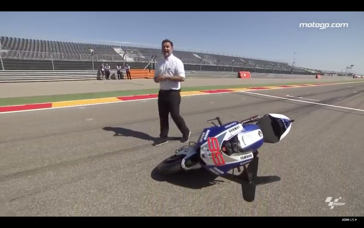 Video: How Far Can A MotoGP Bike Lean?