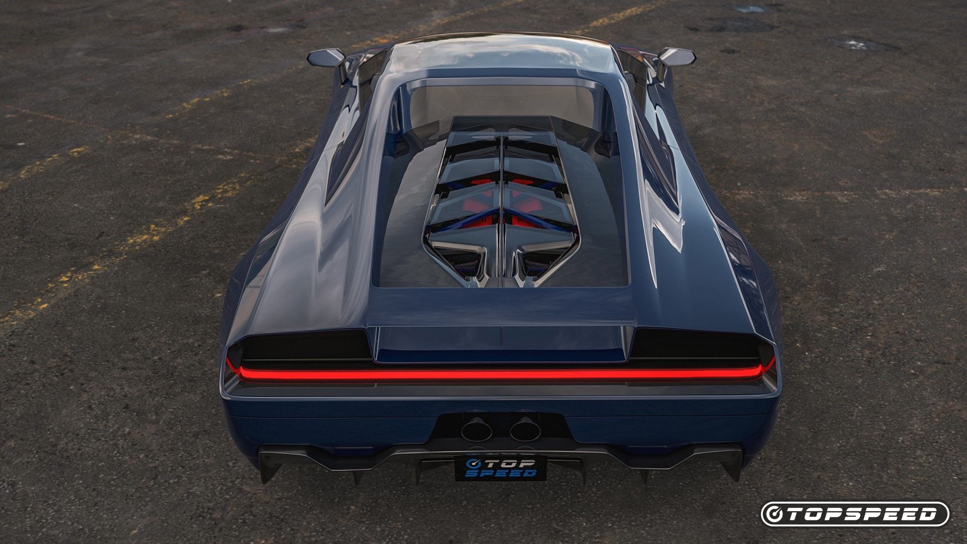 Exclusive Rendering: Ford's Secret Mid-Engine Supercar From The 80s ...