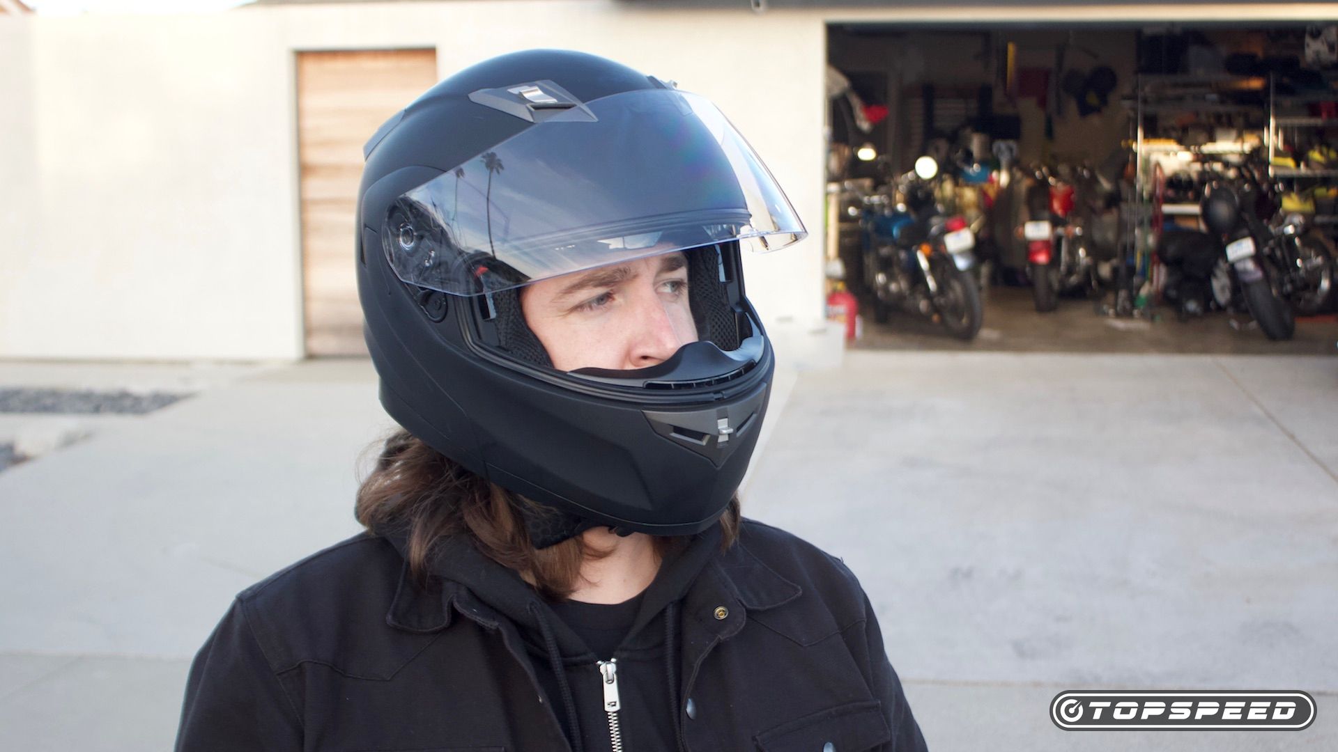ILM Bluetooth Integrated Modular Flip Up Full Face Motorcycle Helmet ...